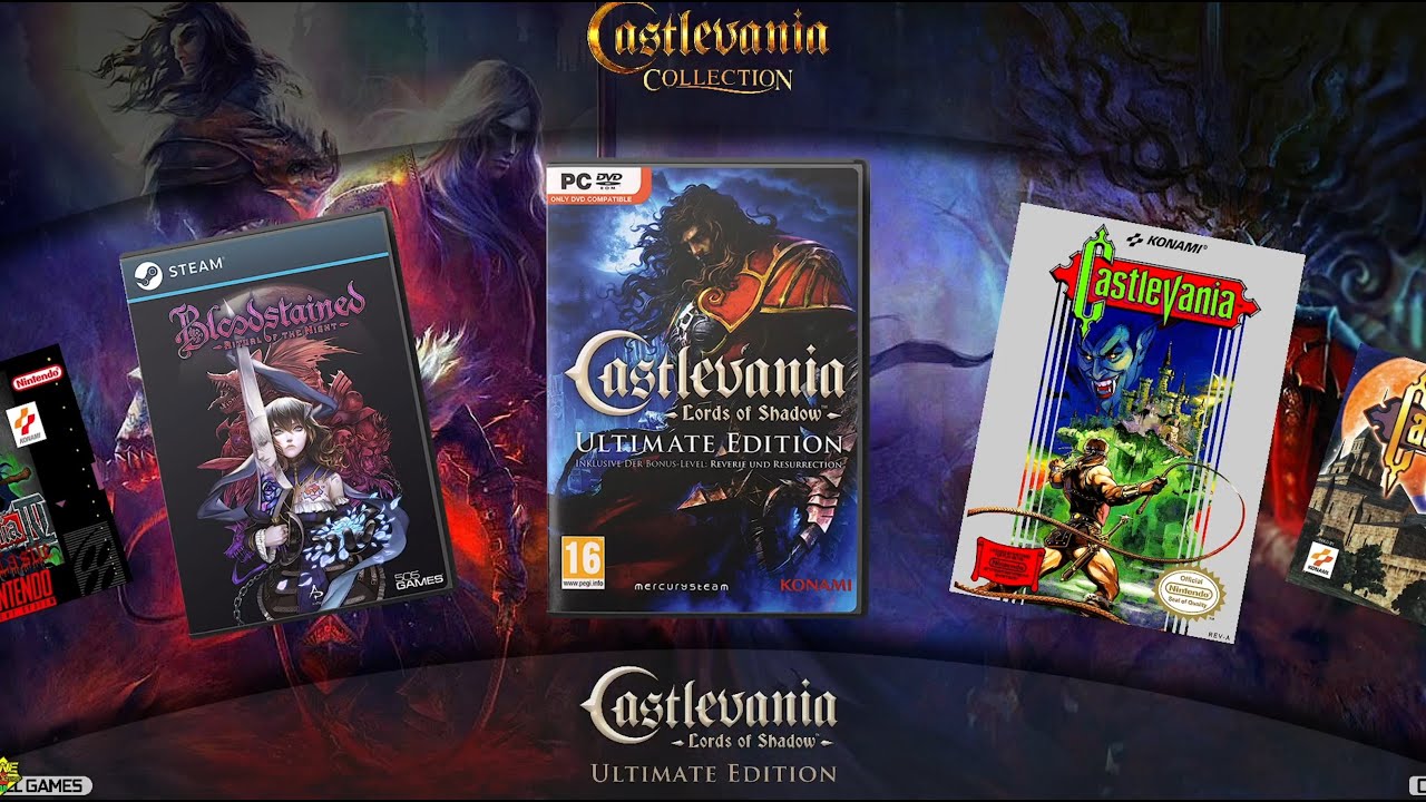 Multijogos Core Type R Pack Castlevania Collection - YouTube
