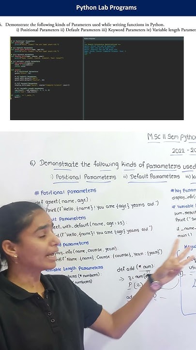 "Understanding Positional Parameters in Python Functions" ಕನ್ನಡ ದಲ್ಲಿ - YouTube