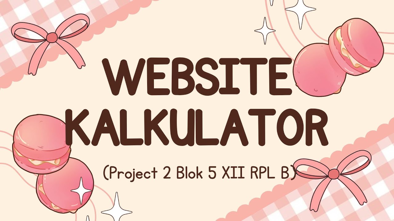 PB WEB || Website Kalkulator - YouTube