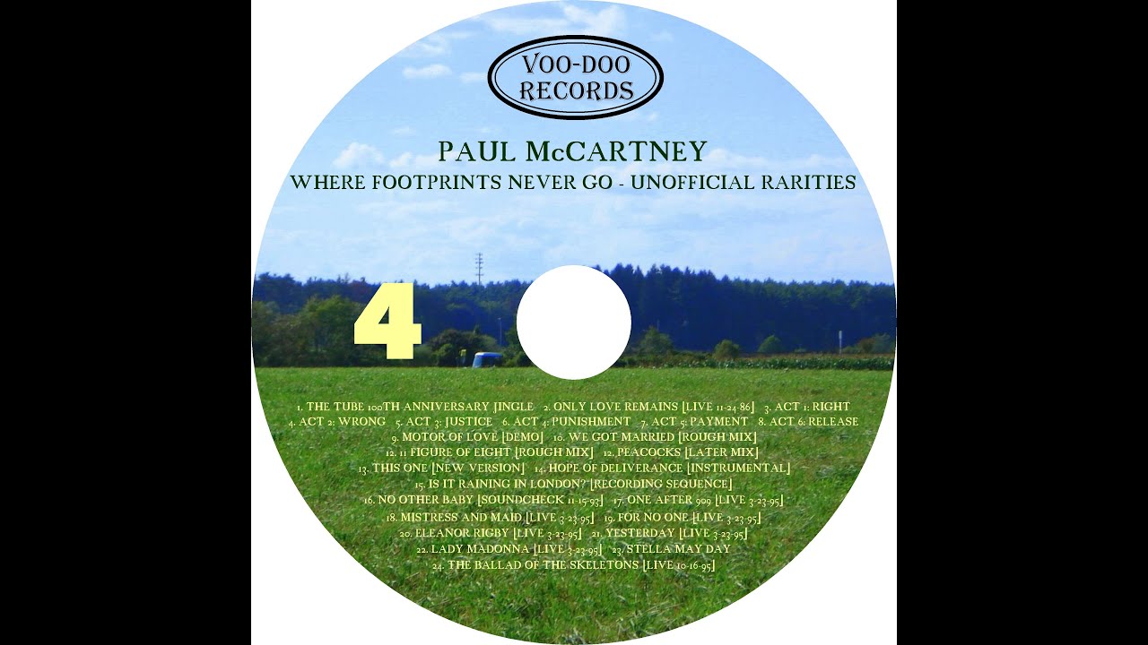 Paul McCartney - The Tube 100th Anniversary Jingle (Live, improvised ...