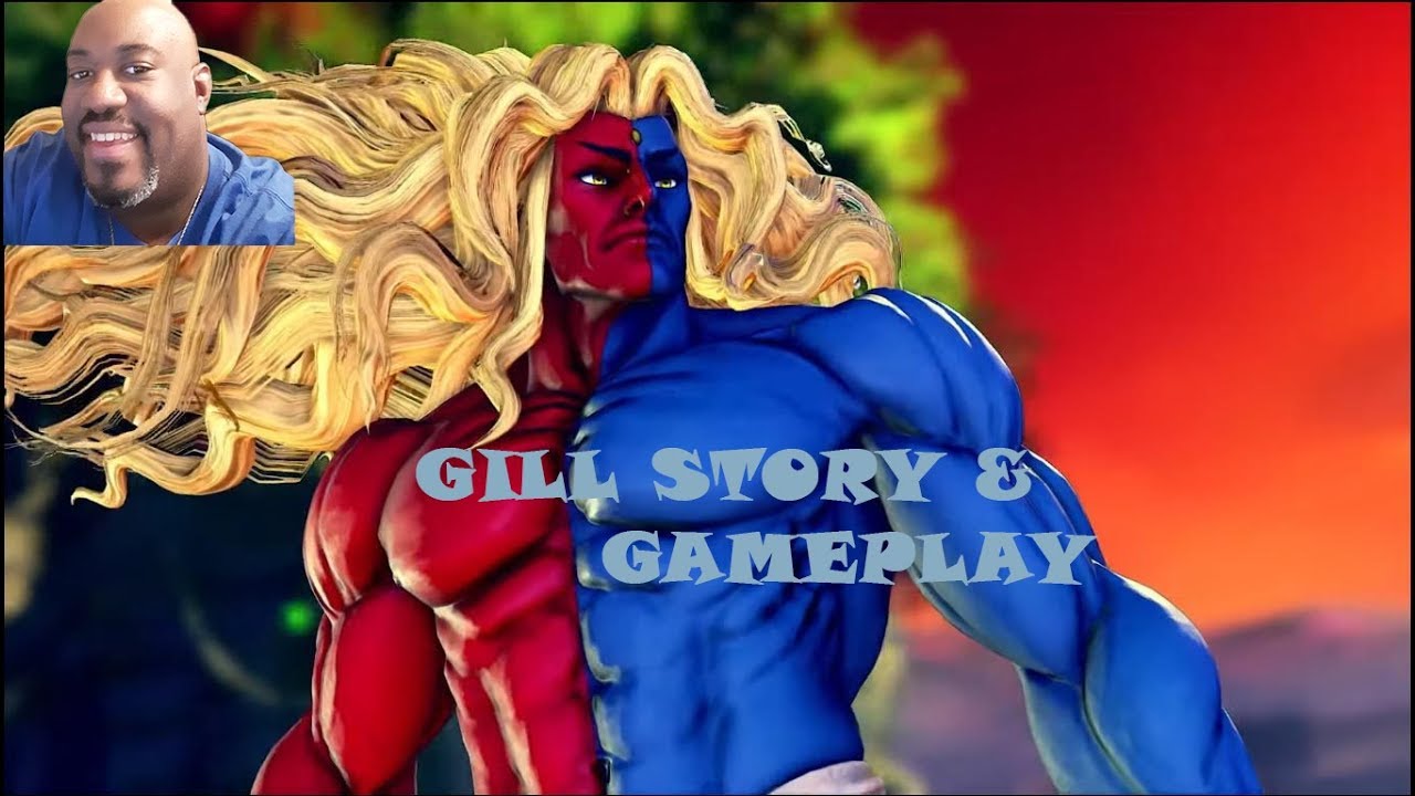 Street Fighter V Gill Story & Gameplay - YouTube