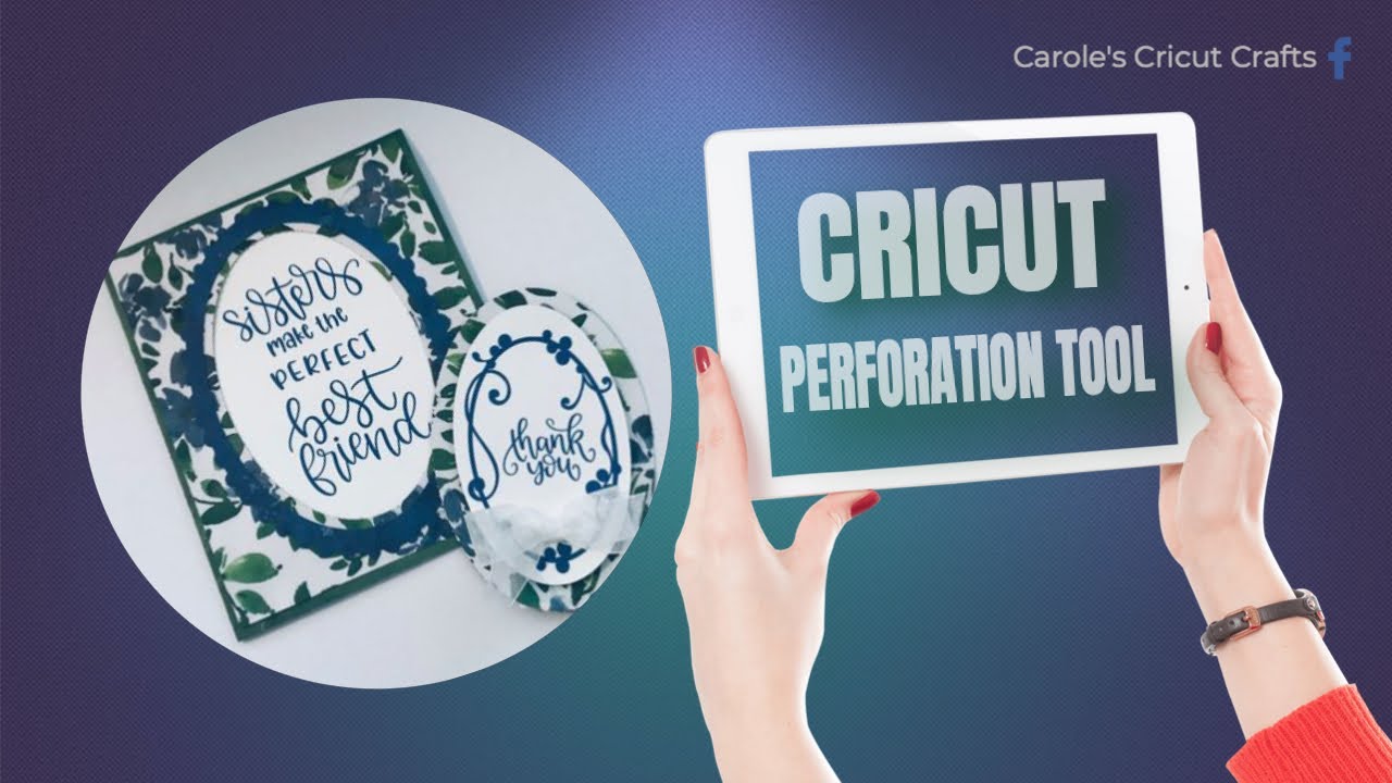 CARDS with the CRICUT MAKER PERFORATION BLADE - YouTube