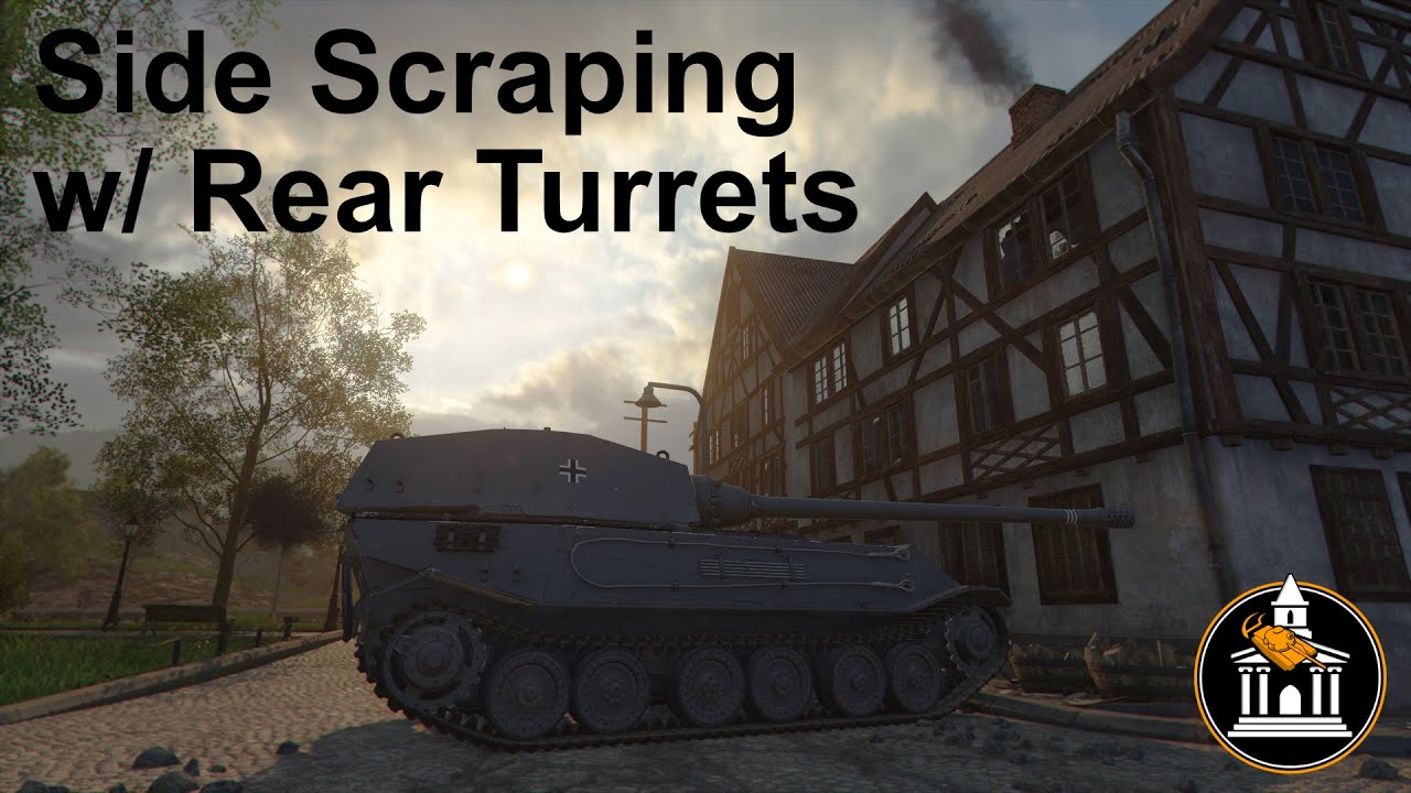 World of Tanks Modern Armor: Side Scraping w/ Rear Turrets - YouTube