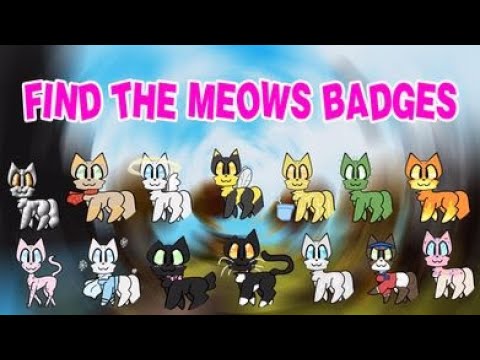 How To Find Meows Badges in Find The Meows (Meow) - ROBLOX - YouTube