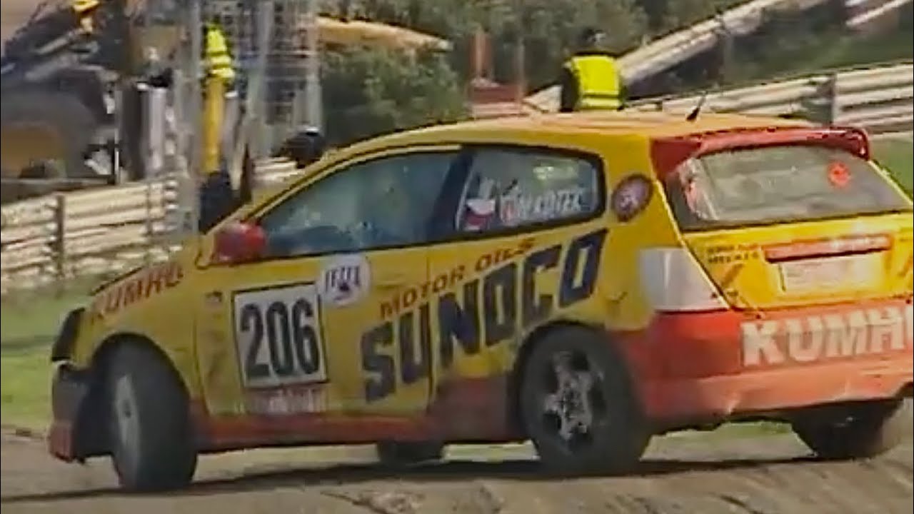 European Rallycross Norway 2006 Division 2 Highlights and A Final Tomas ...