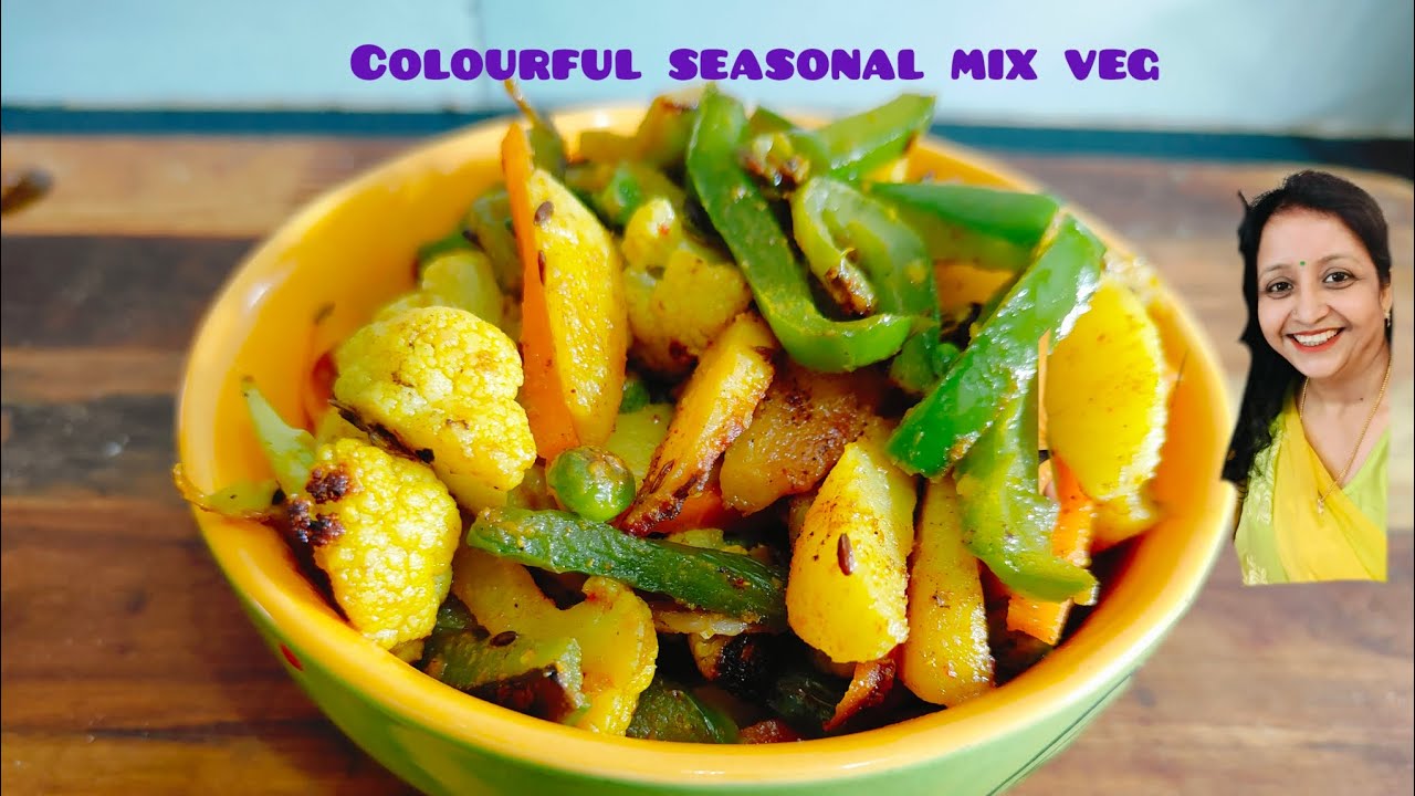 Simple Mix Veg Recipe #recipe #veg #seasonalvegetables #food - YouTube