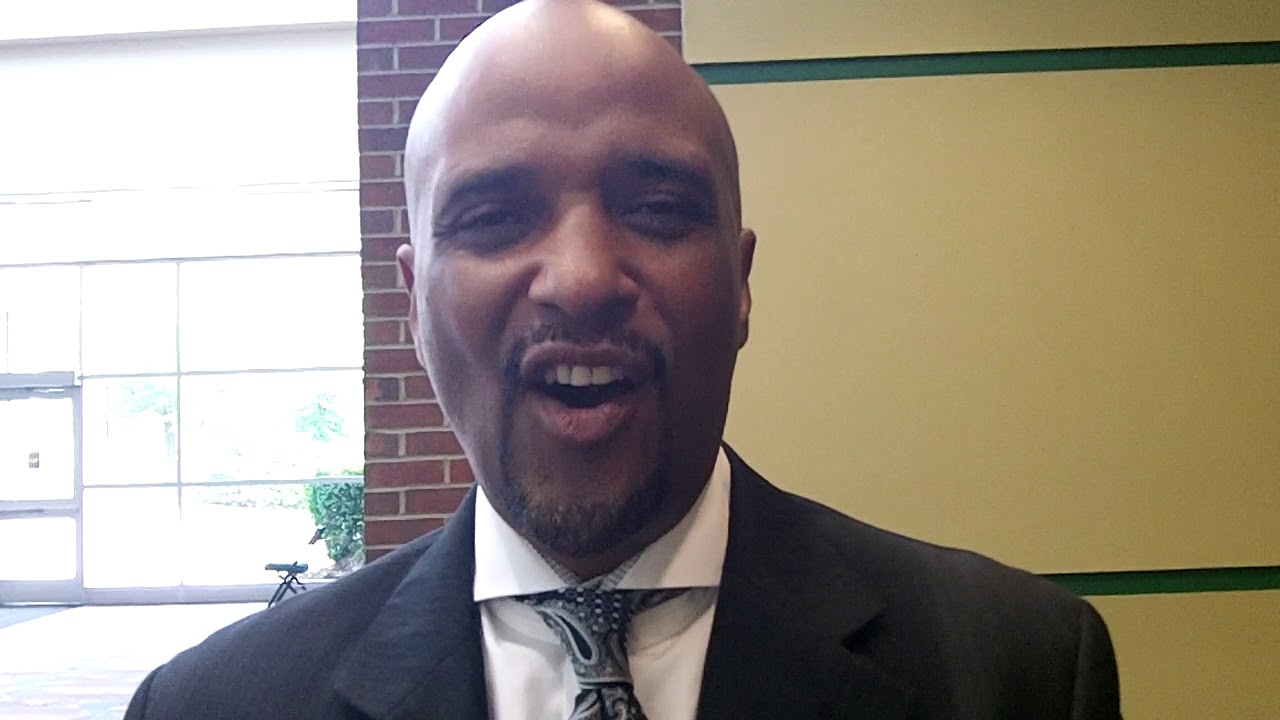 Interview with JB Baynes on his way into the Guilford County Sports ...