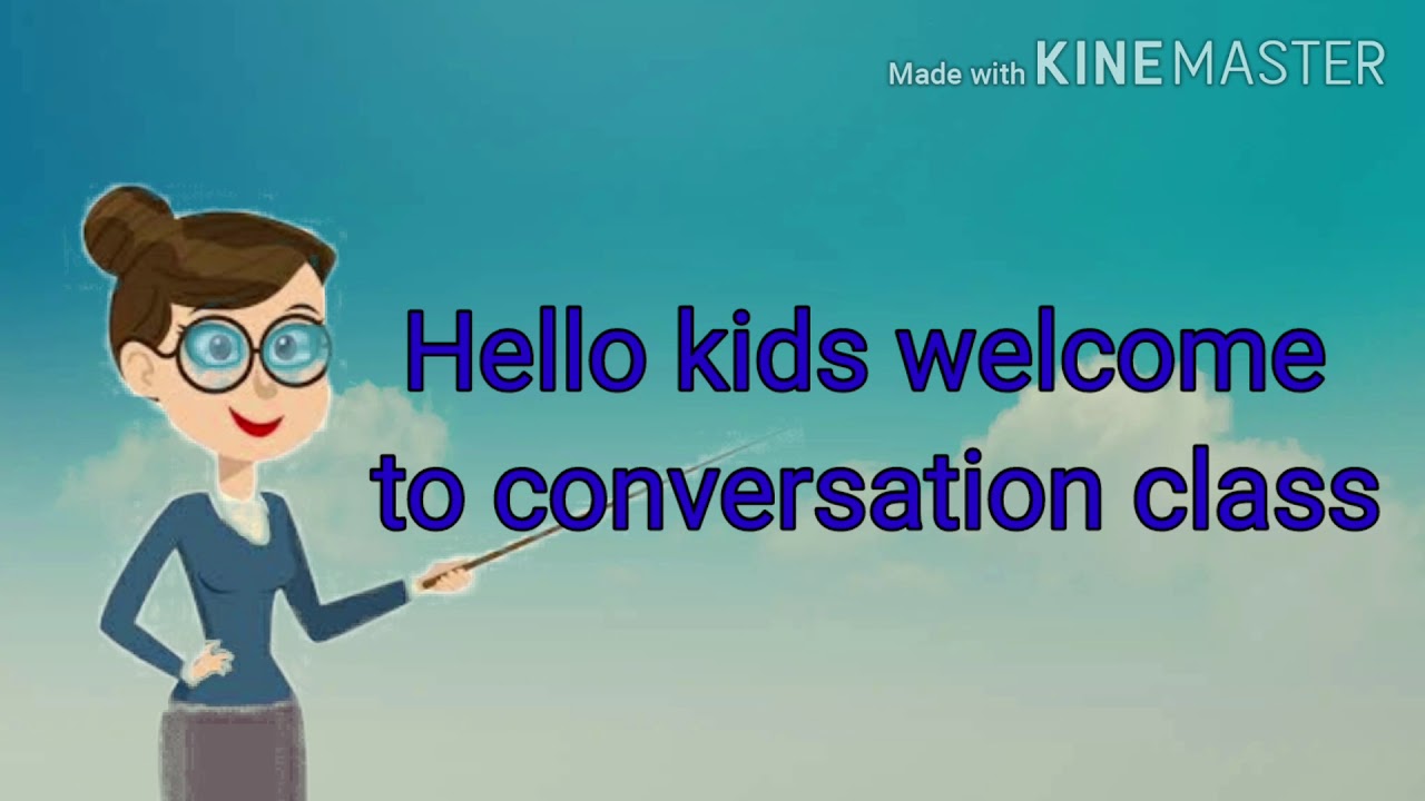 Daily conversation class for NURSERY - YouTube