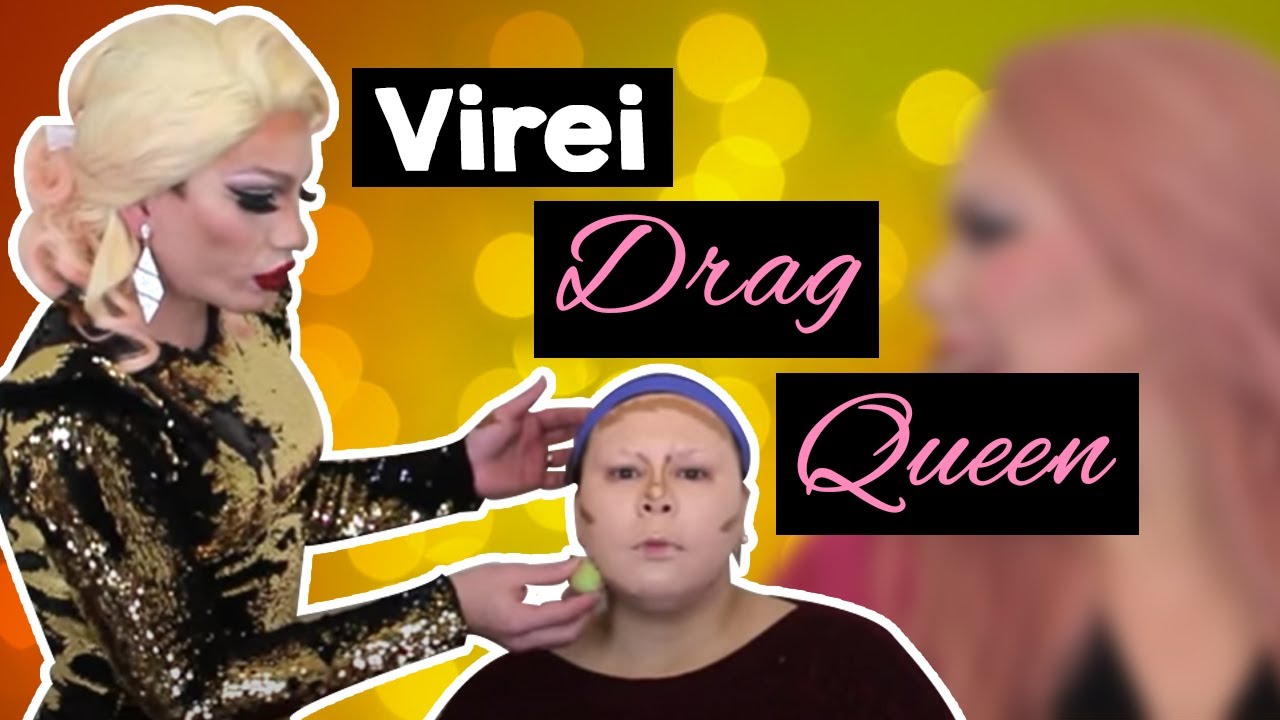 TRANSFORMAÇÃO em DRAG QUEEN | Lívia Lamblet - YouTube