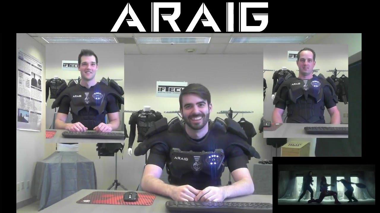 ARAIG - Captain America: Civil War trailer - YouTube