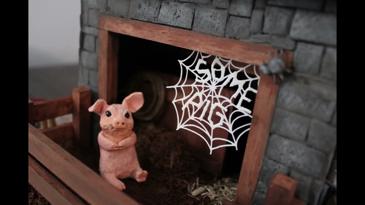 Charlotte's Web Diorama - MiniMaples Studio Custom DIY Build - YouTube
