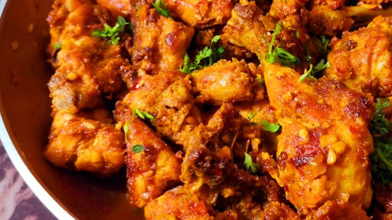 chicken fry indian | spicy and tasty chicken fry recipe - YouTube