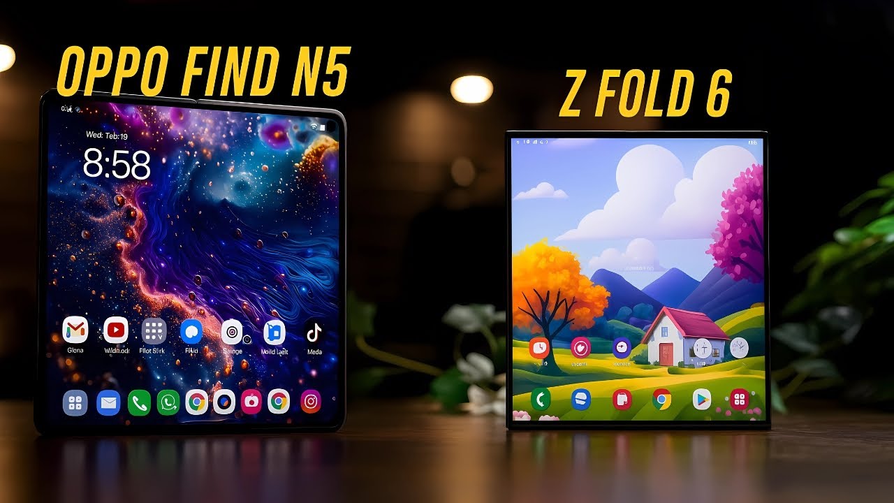 NEW OPPO Find N5 Fold vs Z Fold 6 - I DON'T BELIEVE IT! - YouTube