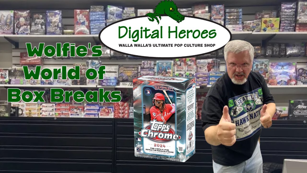 Wolfie's World of Box Breaks Episode 4: (2024 Topps Chrome Baseball ...