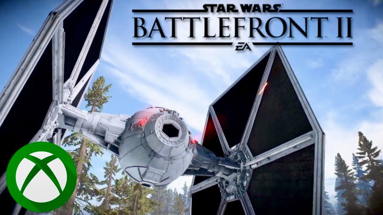Flying A TIE Fighter - Star Wars Battlefront 2 No Commentary Gameplay ...