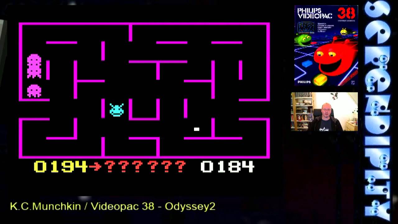 Mark Plays... KC Munchkin aka Happelaar (Odyssey2)(Videopac) - YouTube