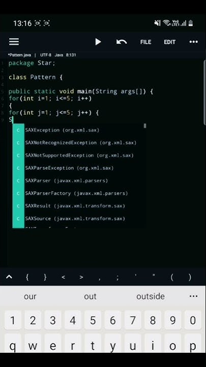 Square Pattern in java || Square Star Pattern - YouTube