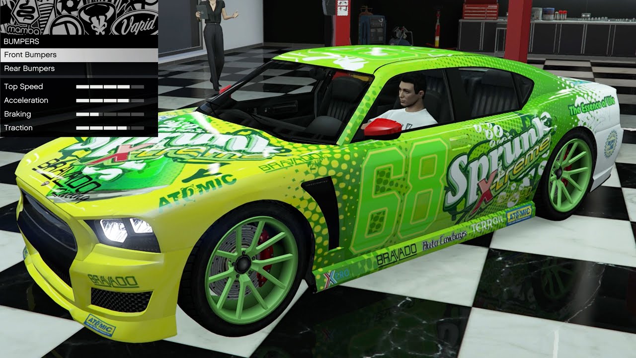 GTA 5 - Past DLC Vehicle Customization - Bravado Sprunk Buffalo (Dodge ...