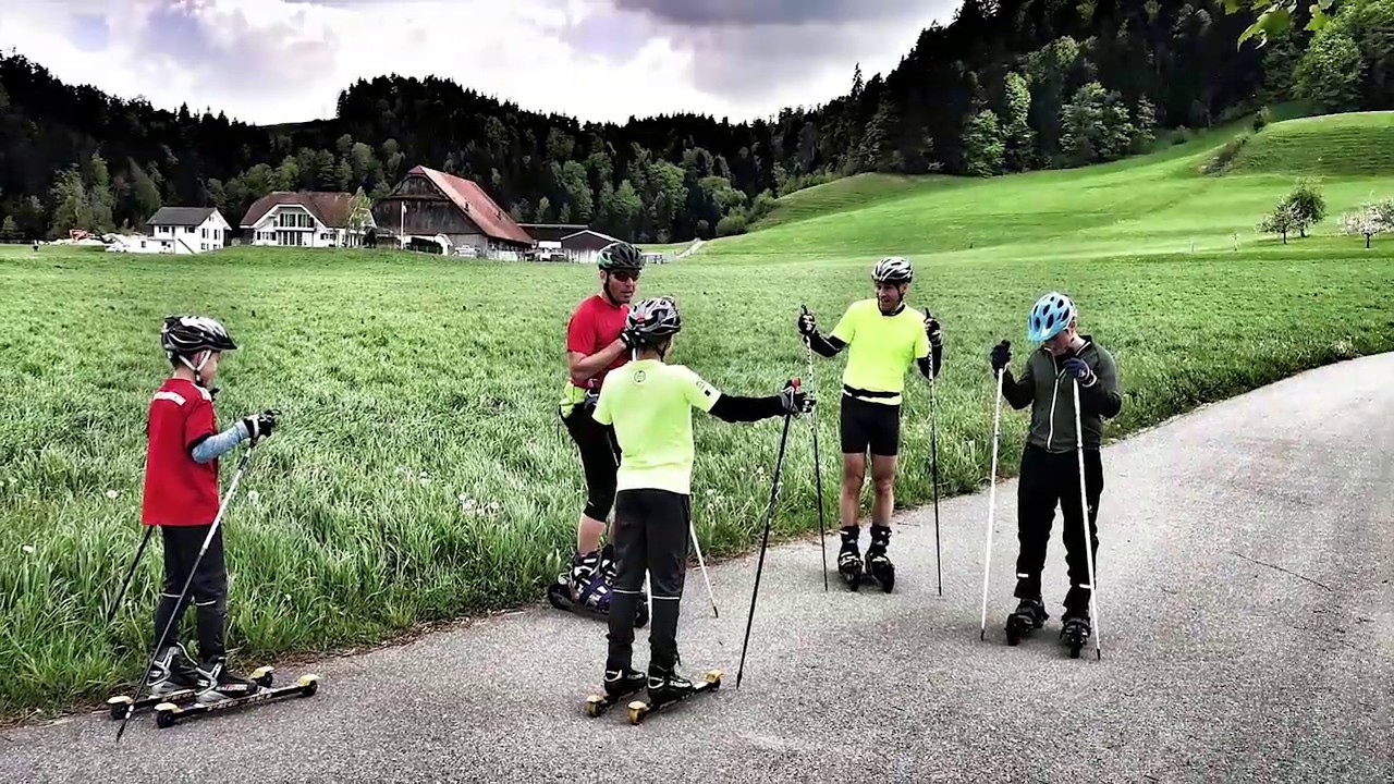 Rollski und Skike Workshop - YouTube