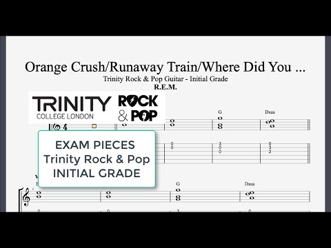 Trinity Initial Guitar - EXAM PIECES - YouTube