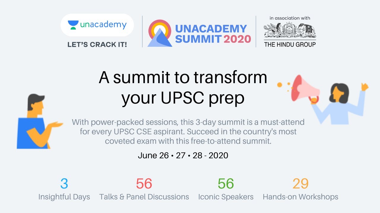Unacademy Summit 2020 for UPSC | Your Dreams are important ...
