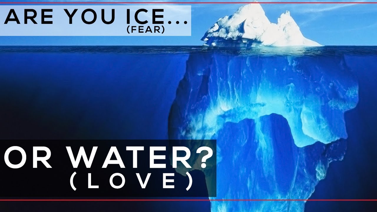 Are You Ice (Fear) or Water (Love)? - YouTube