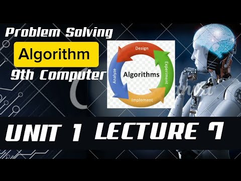 Role of Algorithm in Problem Solving || 9th Class || Computer || Chap 1 ...