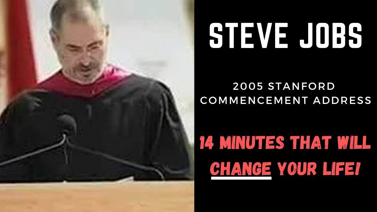 Steve Jobs Commencement Speech ONE OF THE GREATEST SPEECHES EVER ...