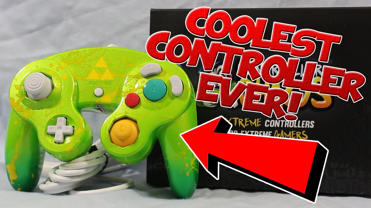 CUSTOM ZELDA CONTROLLER! | Controller Chaos Review - YouTube
