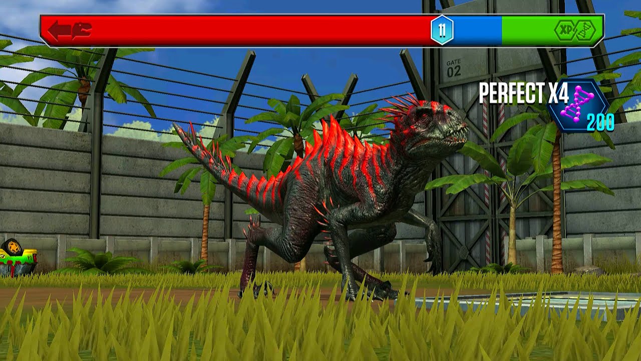 CODE 19 SCORPIOS REX DEFEAT 12 OPPONENTS | JURASSIC WORLD THE GAME ...