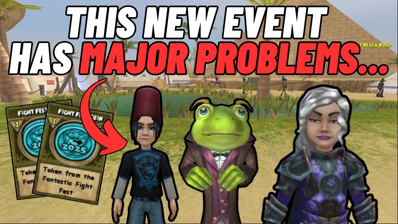 Wizard101| The NEW Fantastic Fight Fest Event Has HUGE Issues... - YouTube