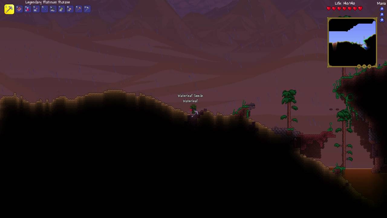 Where to find Waterleaf - Terraria - YouTube