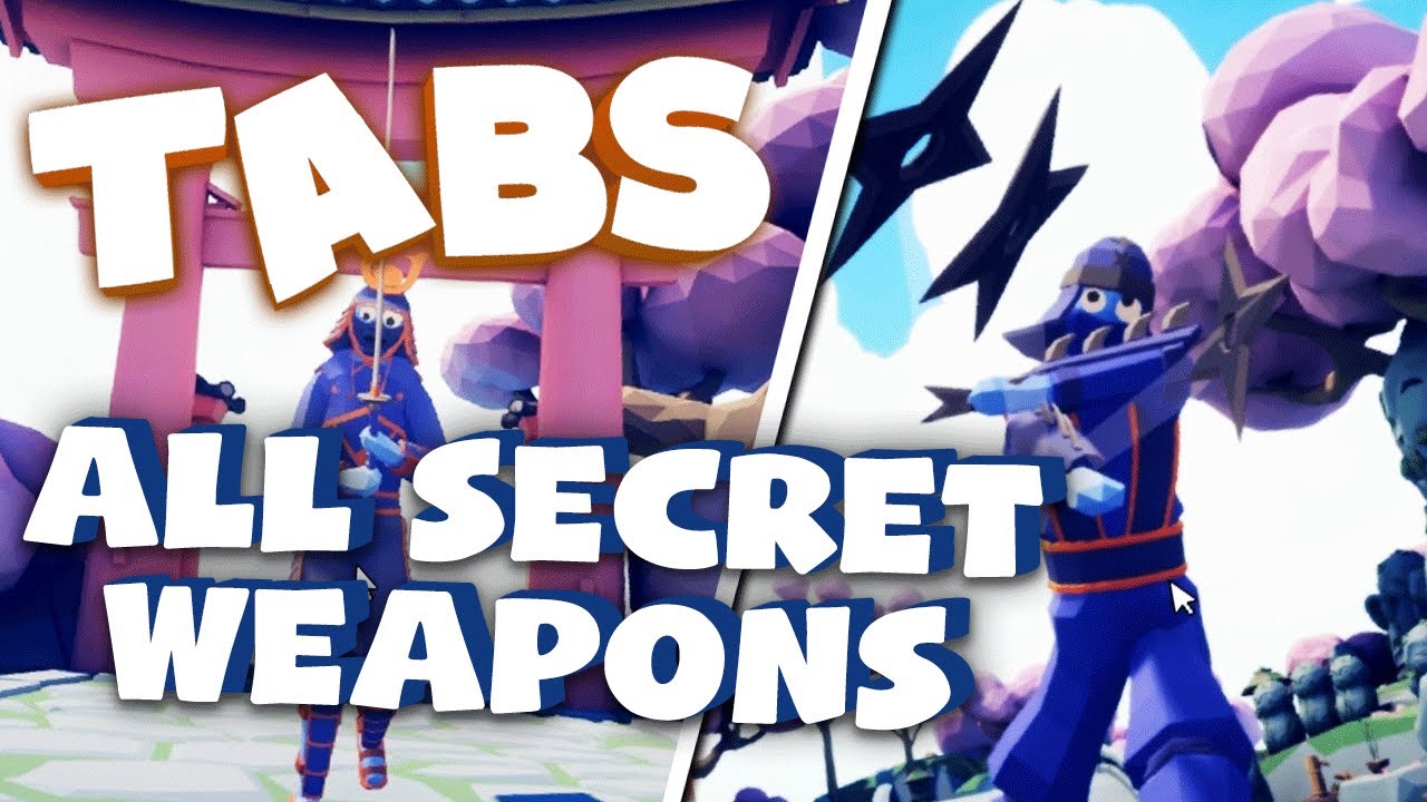 ALL SECRET UNITS - Totally Accurate Battle Simulator - YouTube