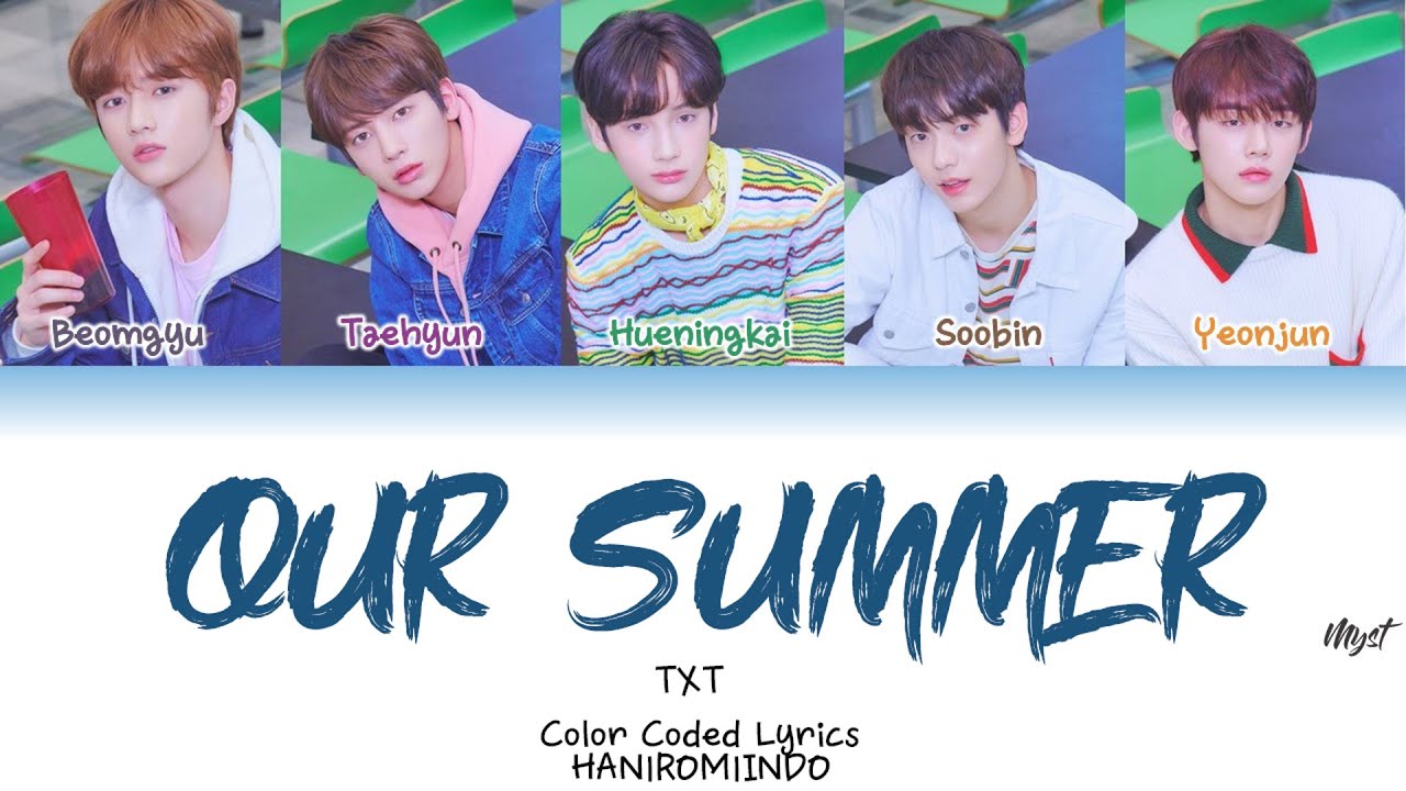TXT - OUR SUMMER LIRIK TERJEMAHAN INDONESIA | SUB INDO - YouTube
