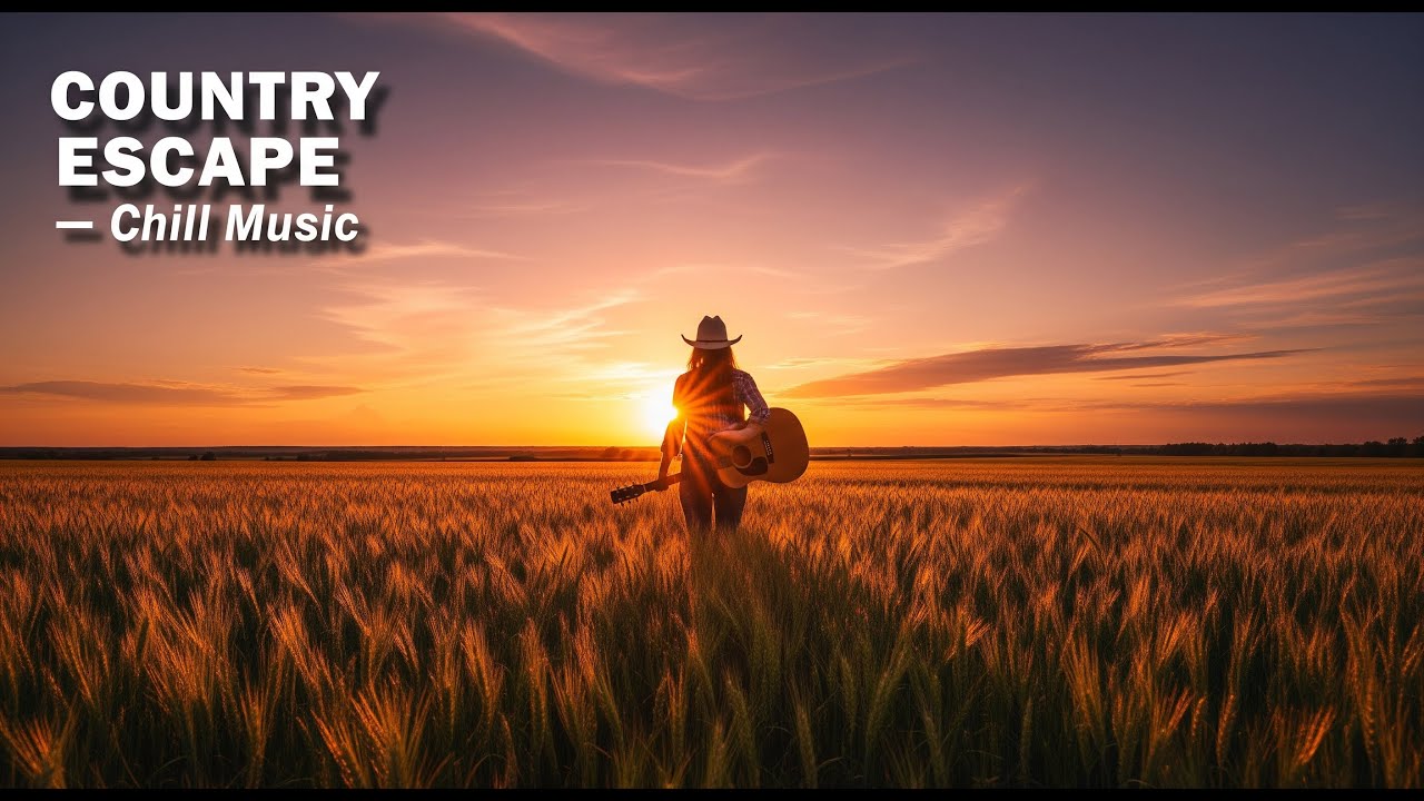 Rustic Harmony Ambience 🎶 Country Guitar Music for Sleep, Study, and ...
