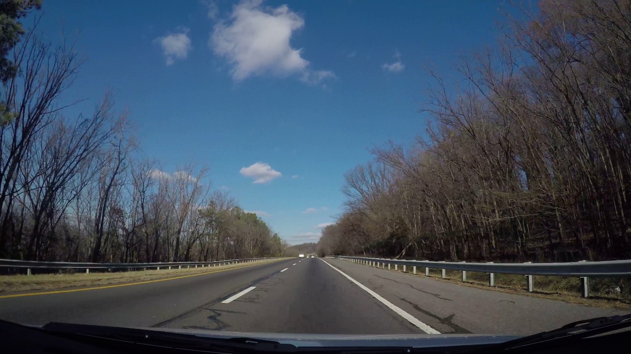 Washington D.C. Interstate 295 Drive Time Lapse - YouTube