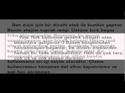 DİZALTI ETEK KOMBİNİ/ http://hangitarzsenin.blogspot.com.tr/