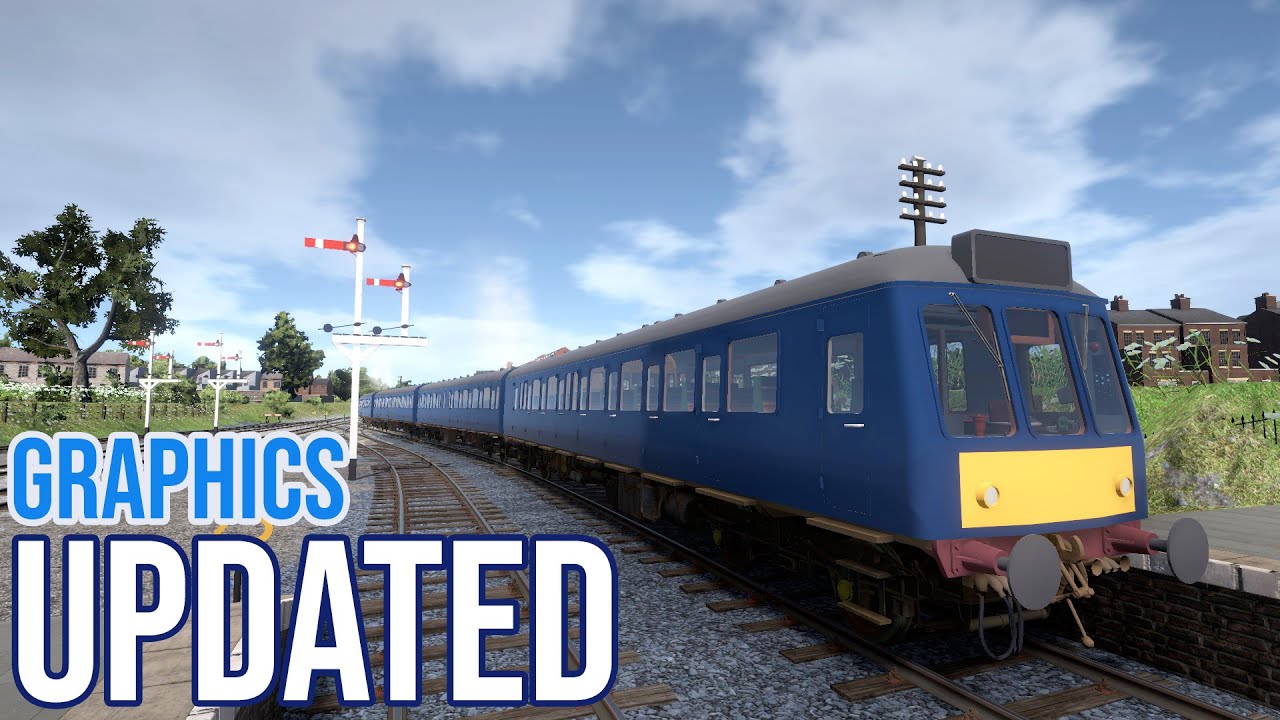 Diesel Railcar Simulator - Showcasing the NEW Graphics Update - YouTube