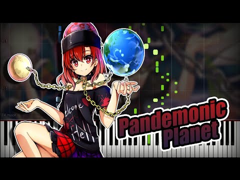 Touhou 15 LoLK - Pandemonic Planet Synthesia / Piano - YouTube