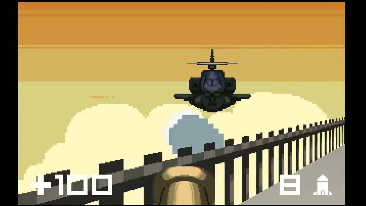 Gun Godz 4-3 Rooftop 100% (3 Triangles) Final Boss - YouTube