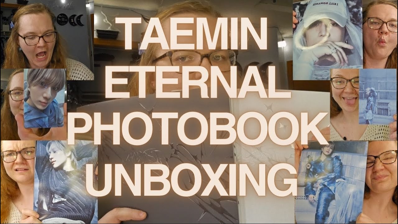 Unboxing Taemin 태민 5th Mini Album Eternal Emotion & Motion Photobooks ...