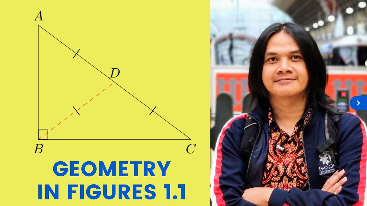 Geometry In Figures #1.1 : A Median In A Right Triangles - YouTube