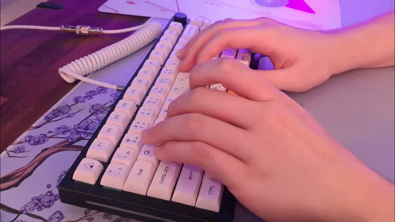 Glorious Slow Typing Asmr 30 Mins of Relaxation and Sleep Focus [4K] - YouTube