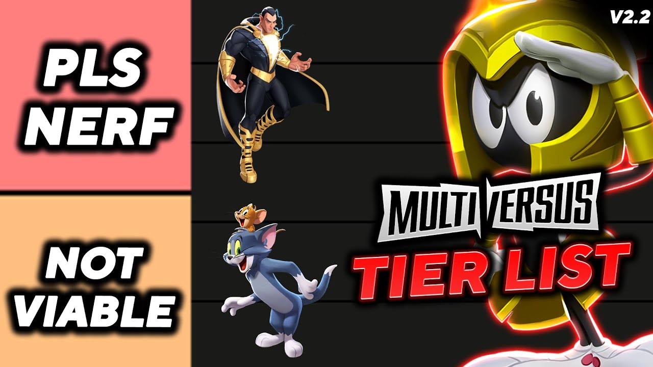*NEW* SEASON 2 MULTIVERSUS TIER LIST! | Multiversus 1v1's - YouTube