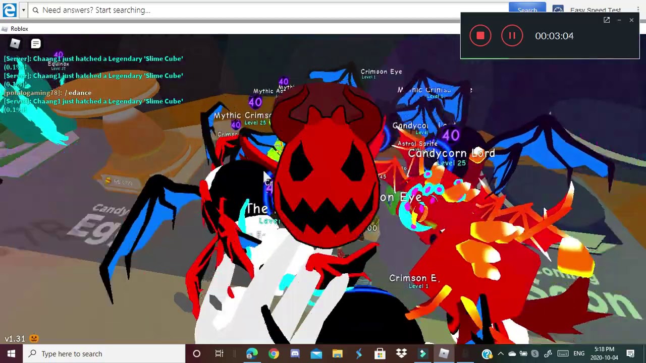 Playing the SPOOKy Hallown Event In ROblox BGS. - YouTube