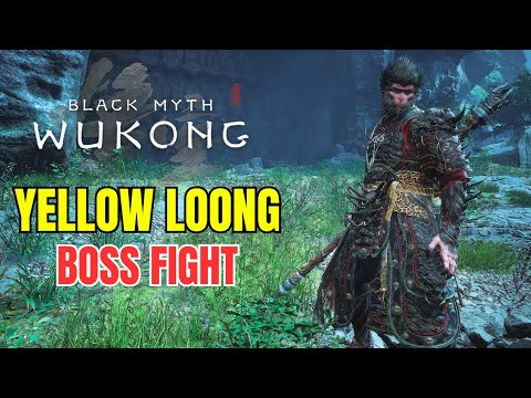 YELLOW LOONG Boss Fight (First Playthrough) - Black Myth Wukong - YouTube