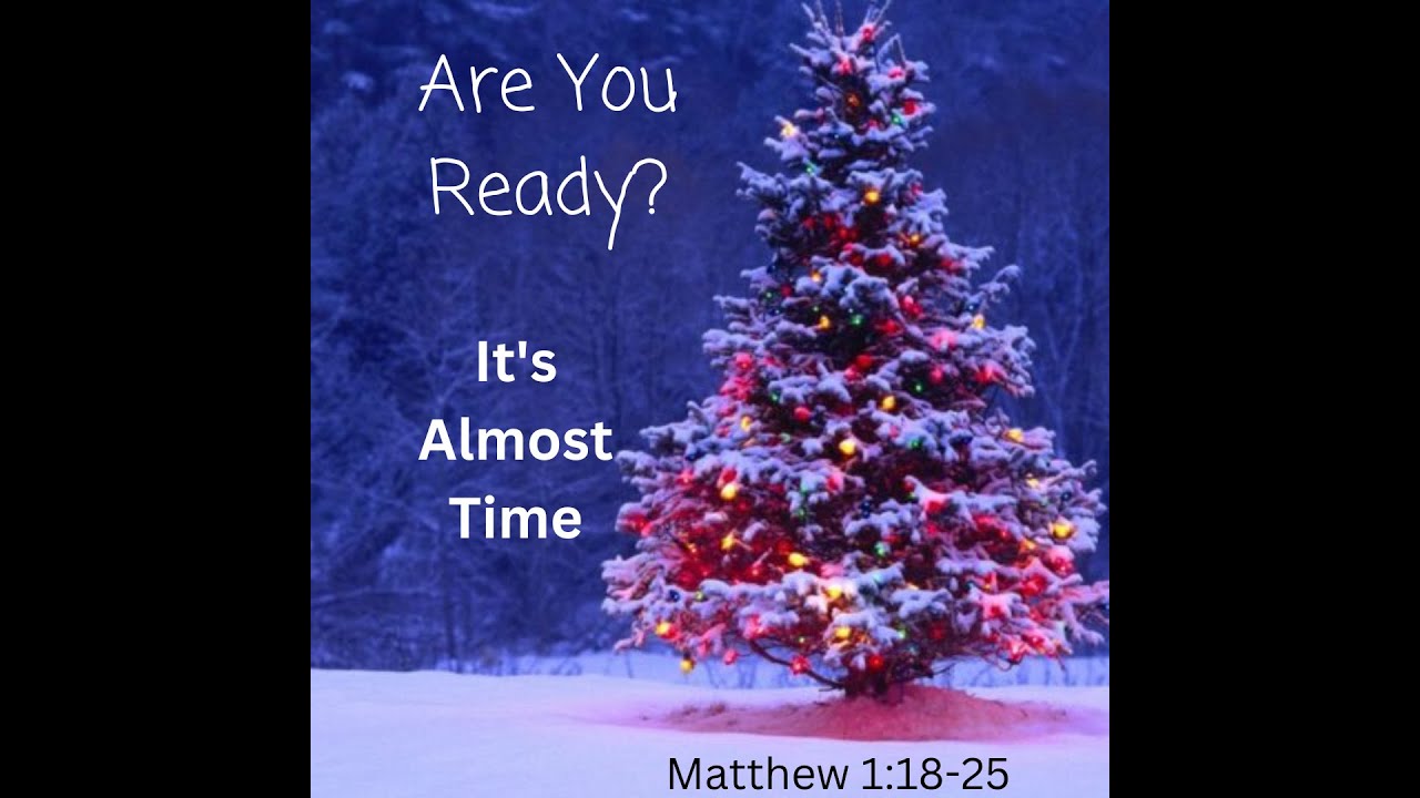 Message | Are You Ready? It's Almost Time - YouTube