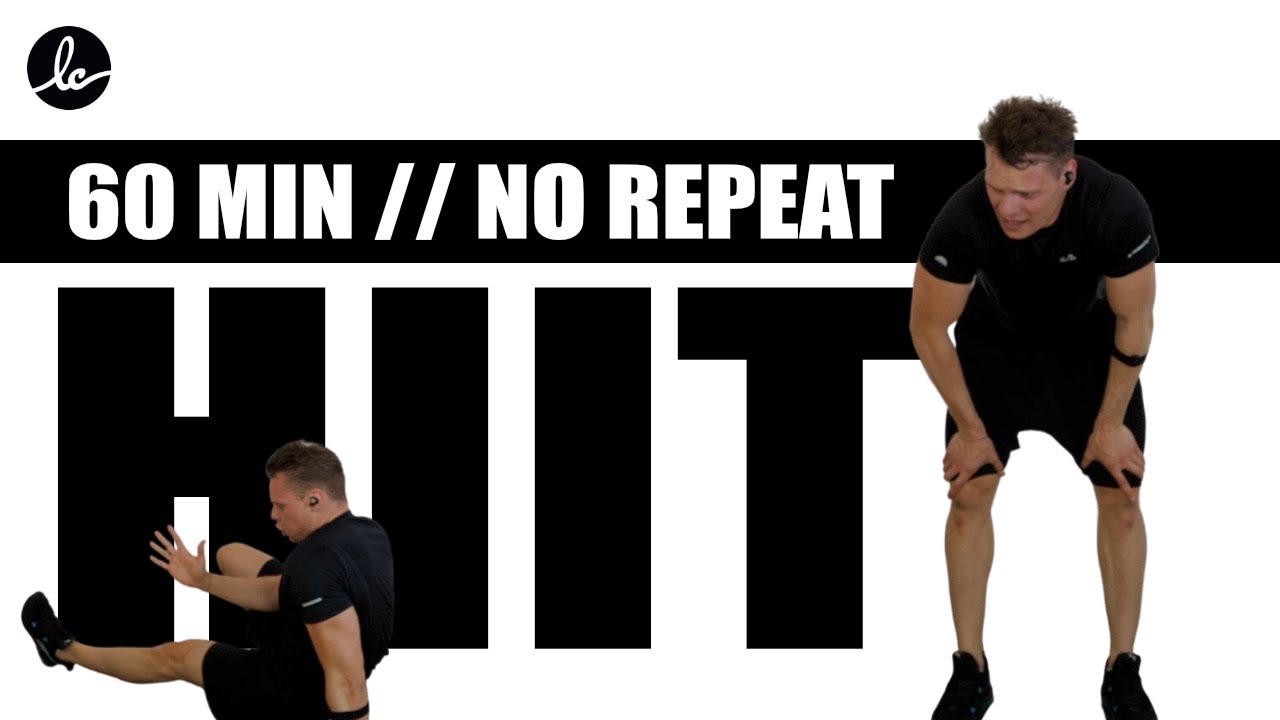 60 minute HIIT | Full Body | At Home Workout - YouTube