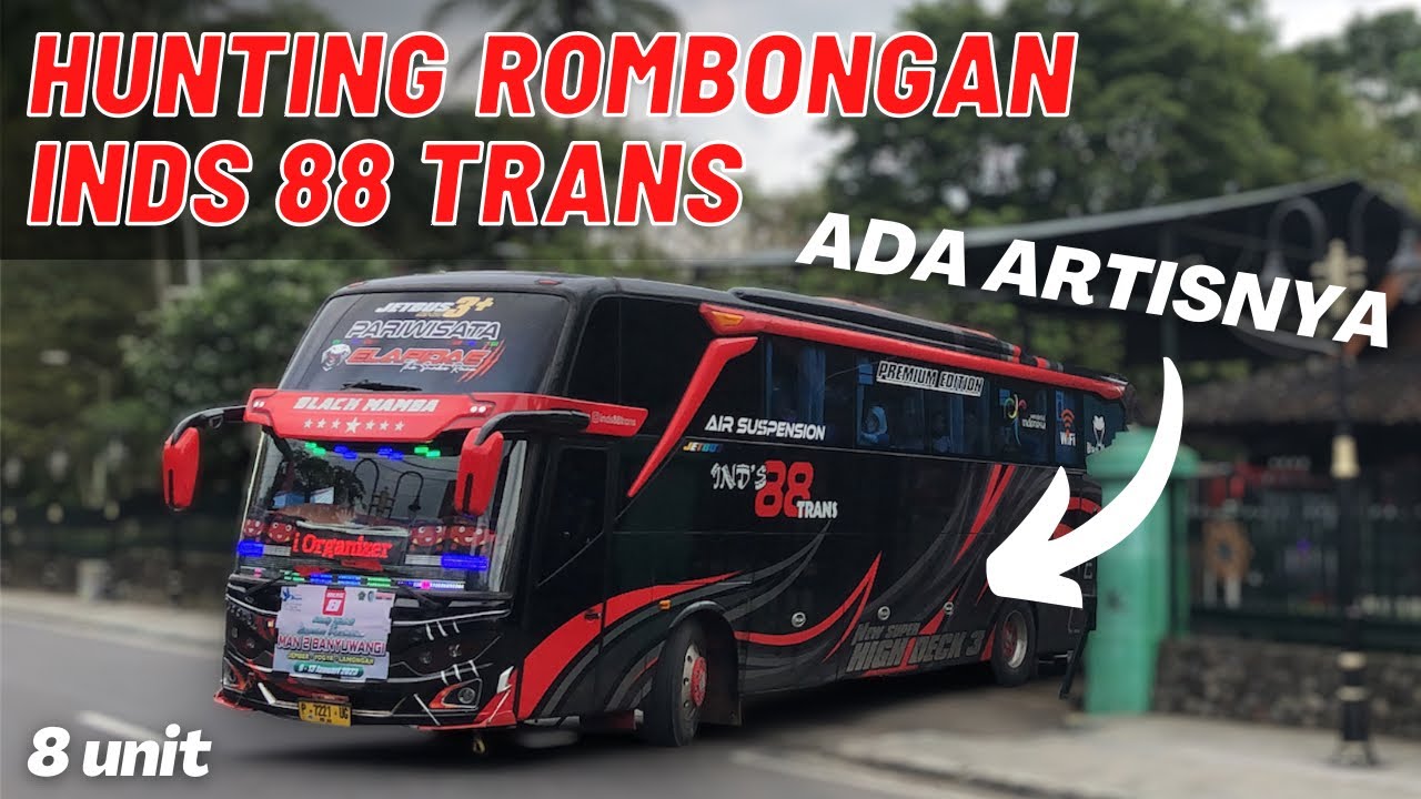 8 UNIT INDS 88 TRANS MENINGGALKAN PARKIRAN CANDI BOROBUDUR | HUNTING ...