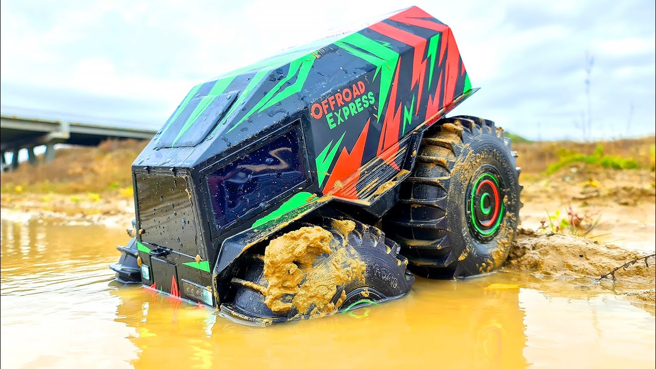 RC car challenge Sherp on remote control OFF Road adventures - YouTube